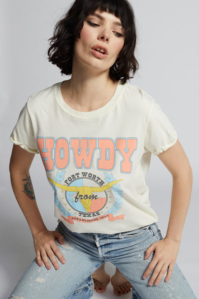 Howdy Fort Worth TX Tee – Recycled Karma Brands